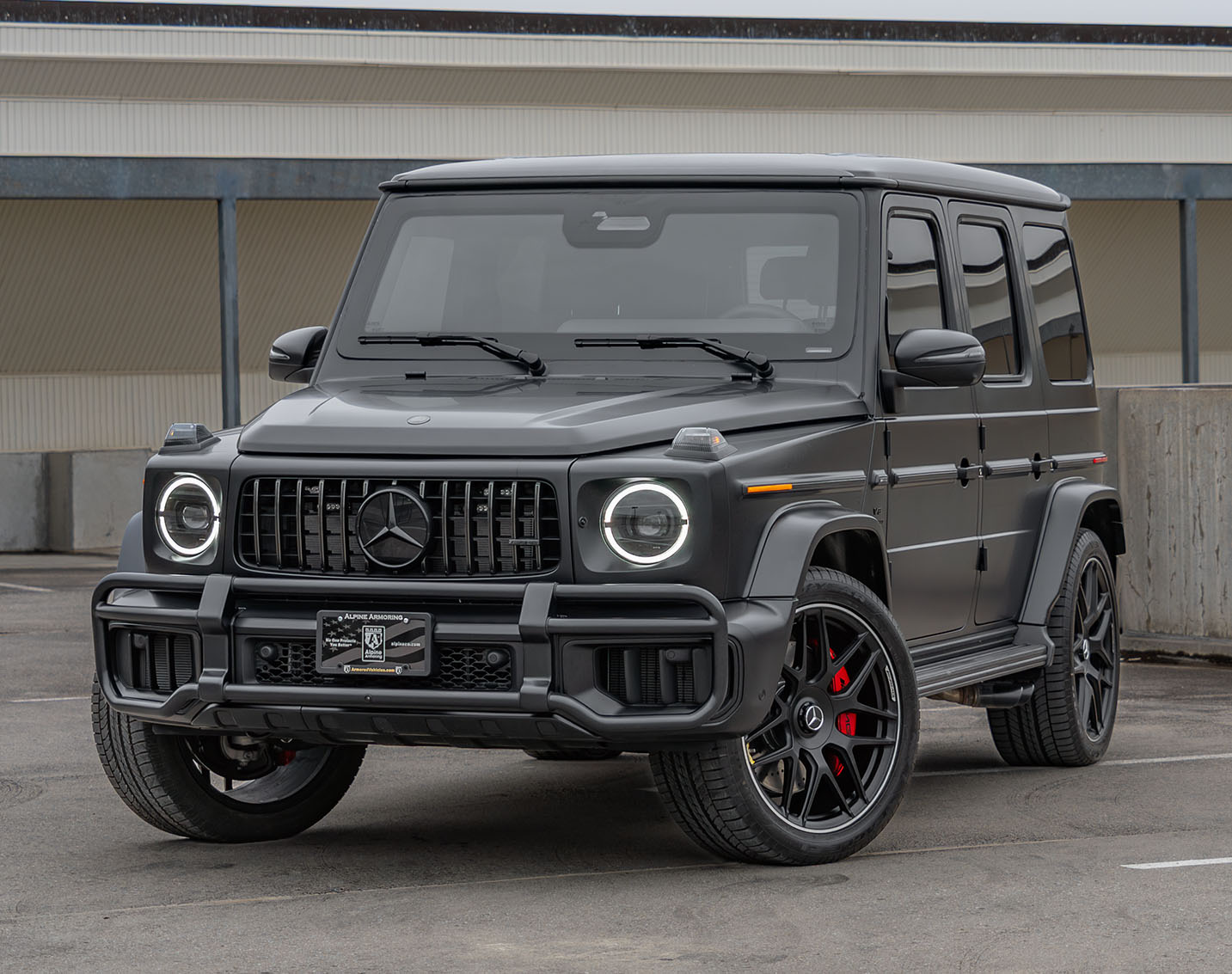 Armored Mercedes-Benz G63 AMG | Alpine Armoring