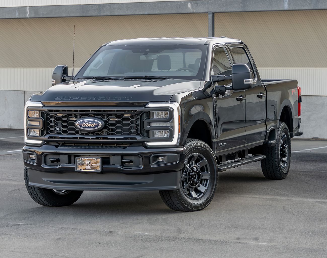 Rental Armored Ford F350 Lariat Truck | Alpine Armoring®
