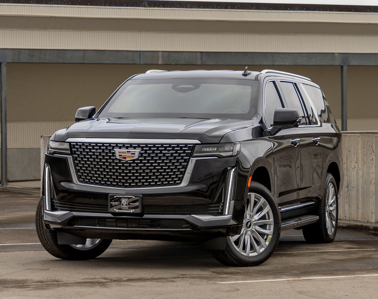 Rental Armored Cadillac Escalade ESV Luxury | Alpine Armoring®