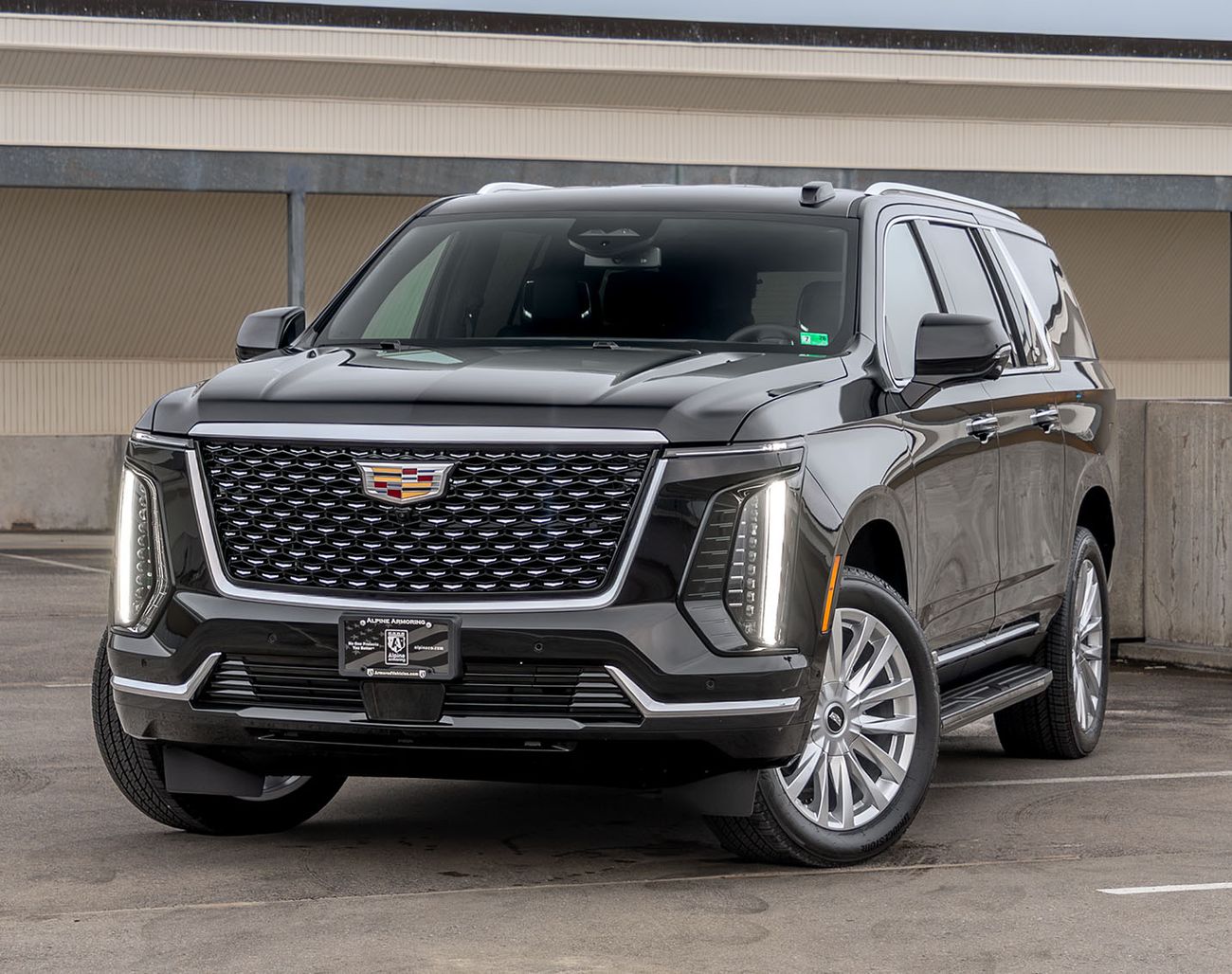 Rental Armored 2025 Cadillac Escalade ESV Luxury | Alpine Armoring®