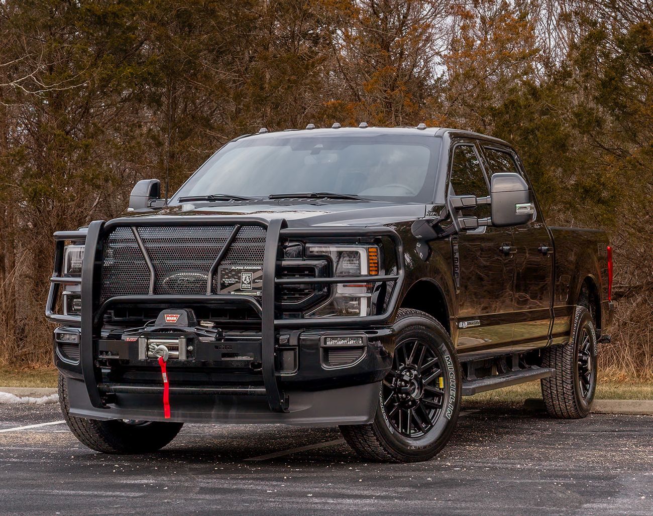 Armored 2022 Ford F350 Lariat Truck | Alpine Armoring®