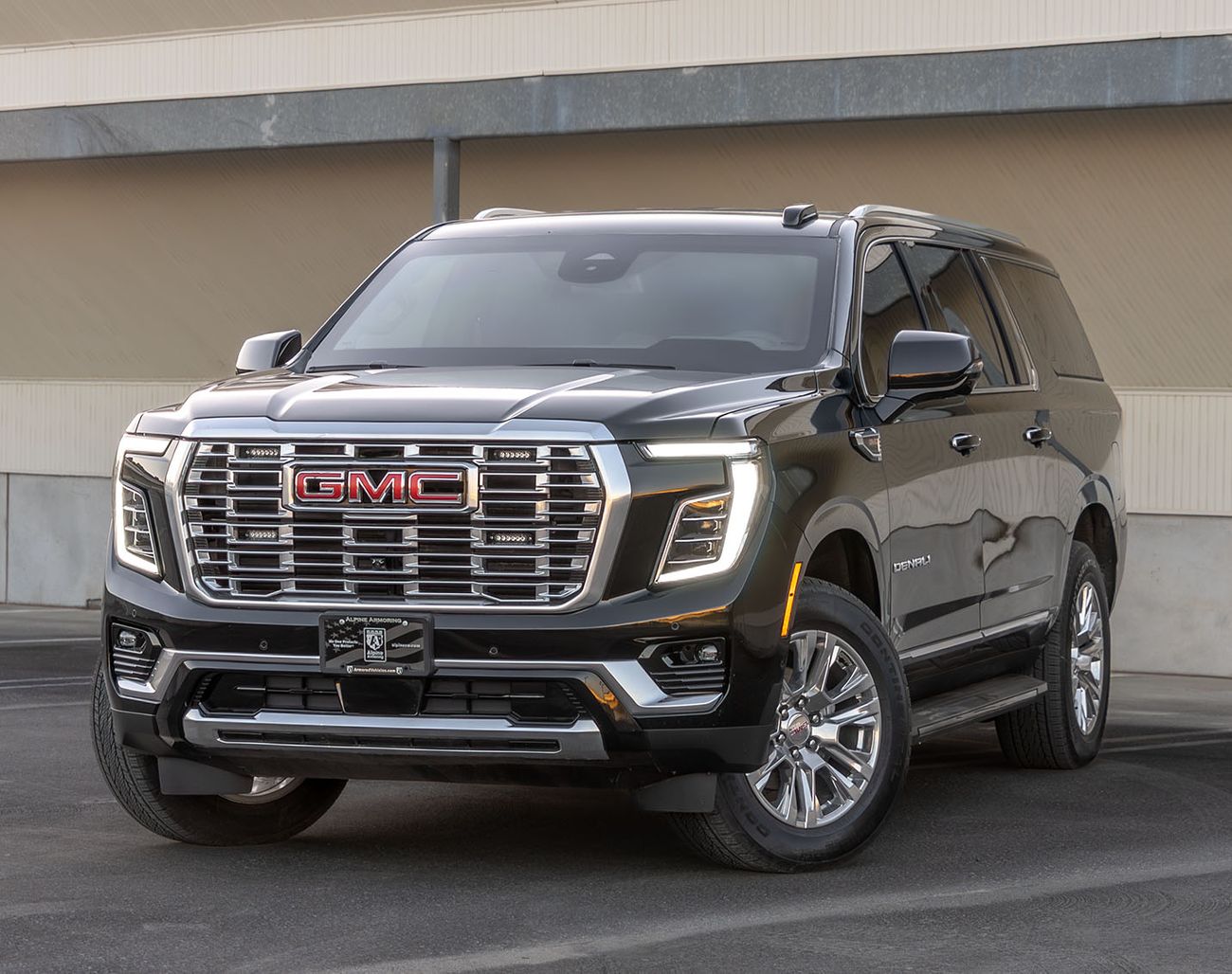 Rental Armored 2025 GMC Yukon Denali XL SUV | Alpine Armoring