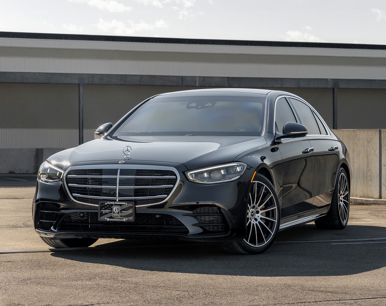 Rental Armored Mercedes-Benz S580 | Alpine Armoring®