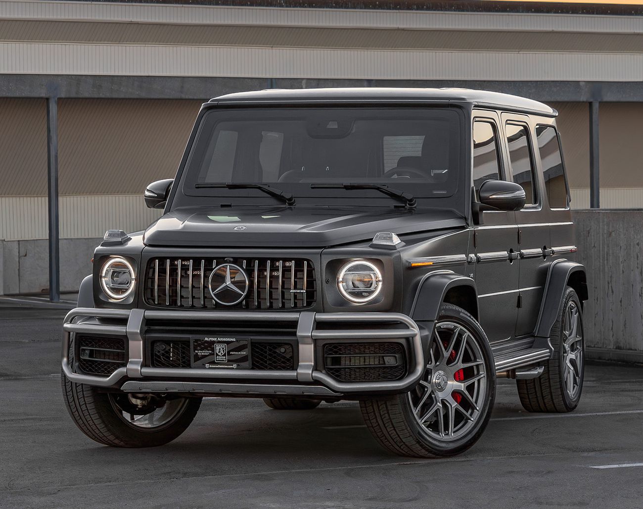 Rental Armored Mercedes-Benz G63 AMG | Alpine Armoring®